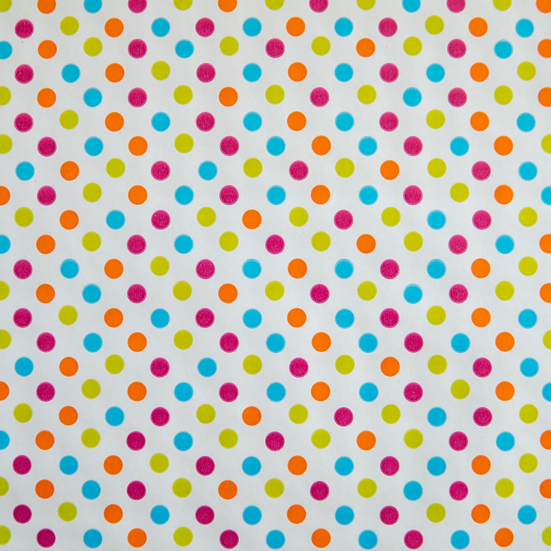Wrapping Paper Mixed Colour Dots (10 & 50 Meter Roll) – B Moore ...