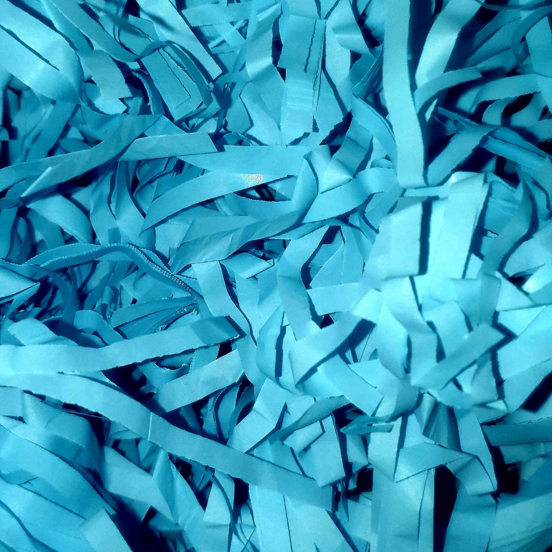 Shredded Tissue Paper Baby Blue 50g – B Moore Giftwrap Solutions